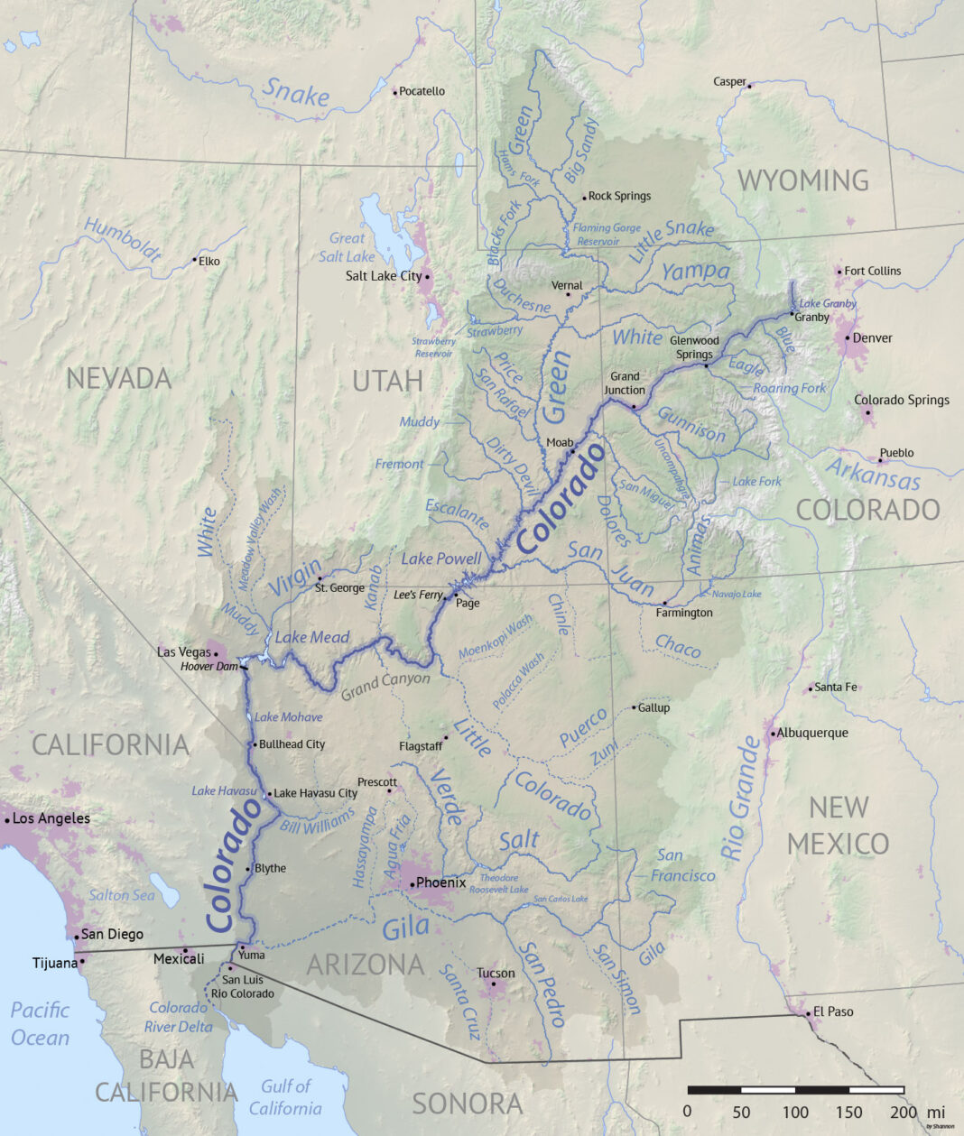Data viz: surveying Colorado River Basin maps