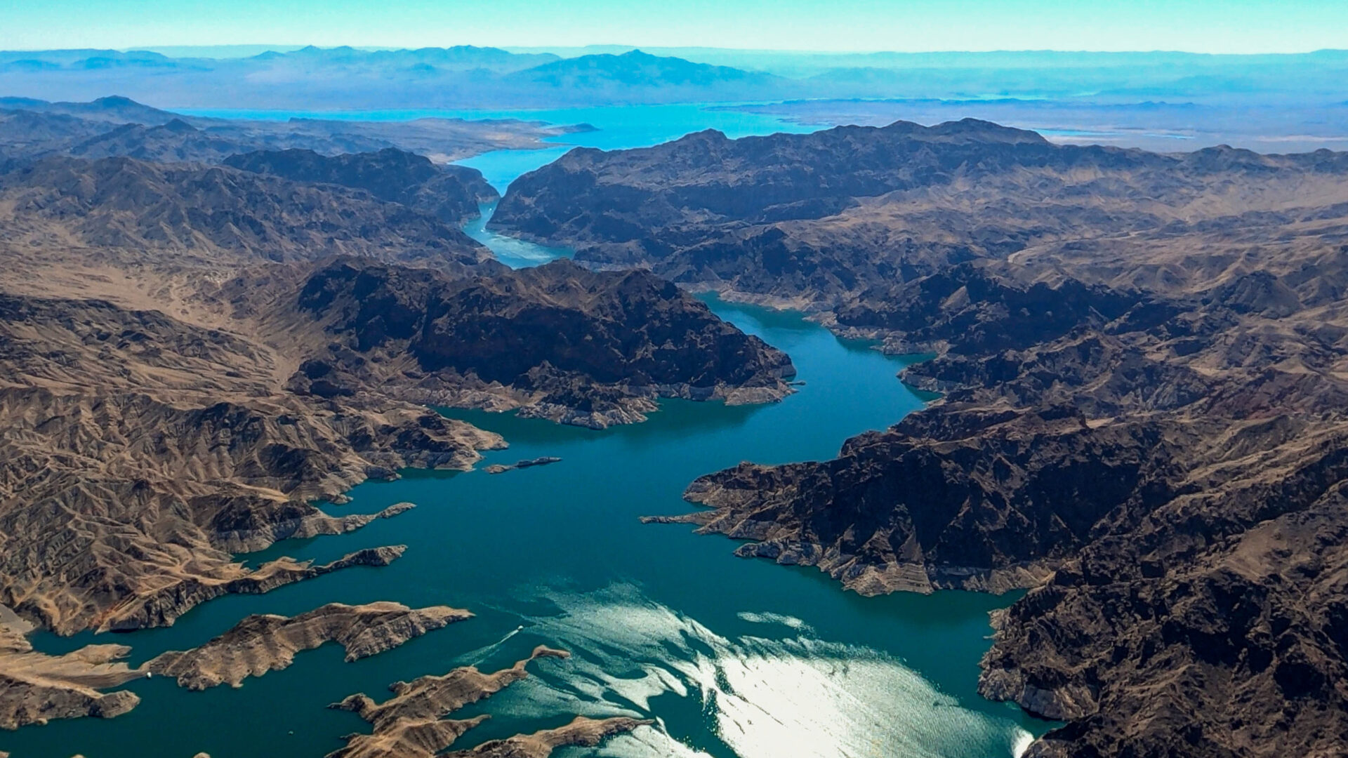 Aerials: Lake Mead and Hoover Dam - The Water Desk