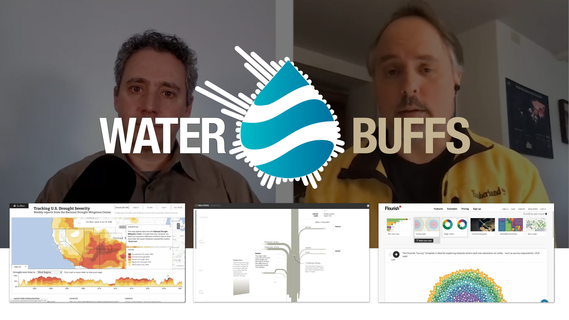 Data vis for water journalism – Water Buffs Podcast ep. 1 – Geoff McGhee