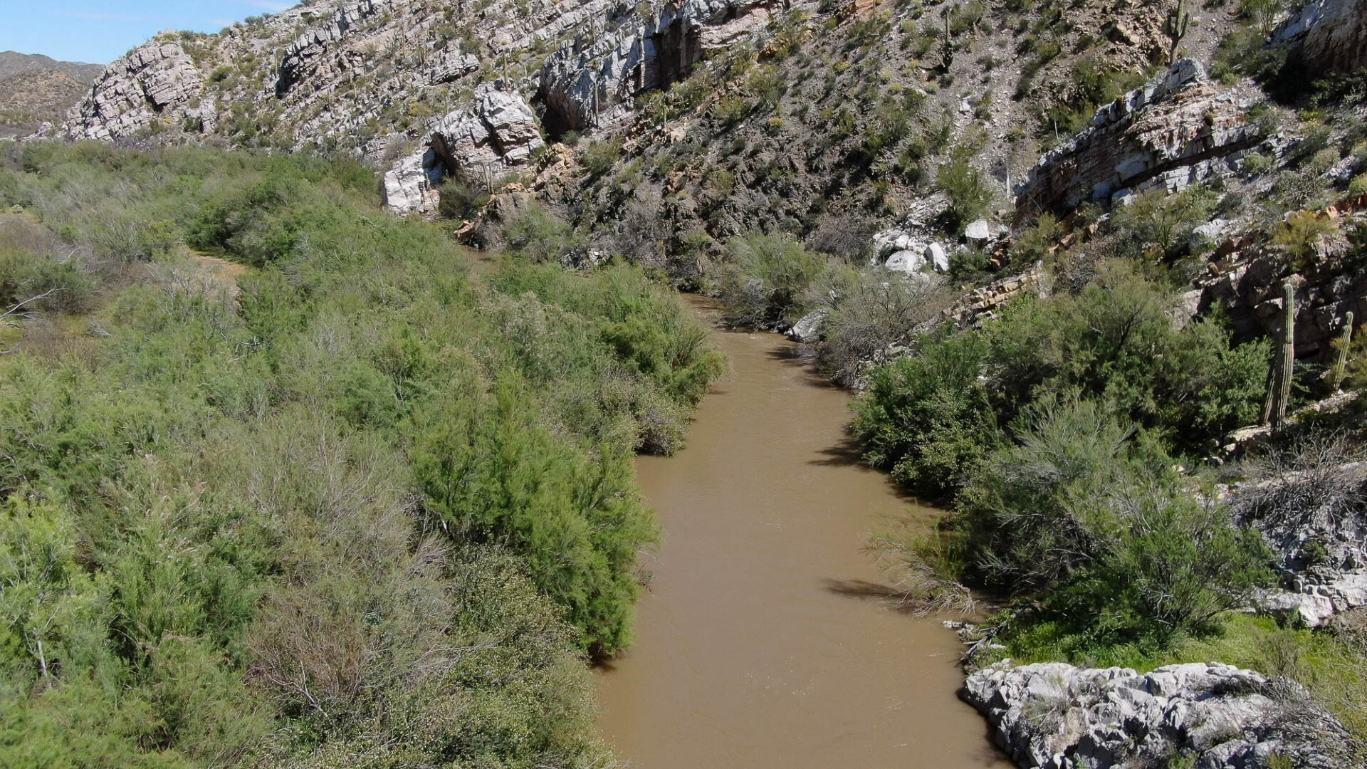 Gila River, Arizona drone video and photos - The Water Desk