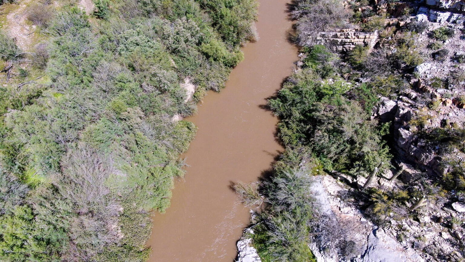 Gila River, Arizona drone video and photos - The Water Desk