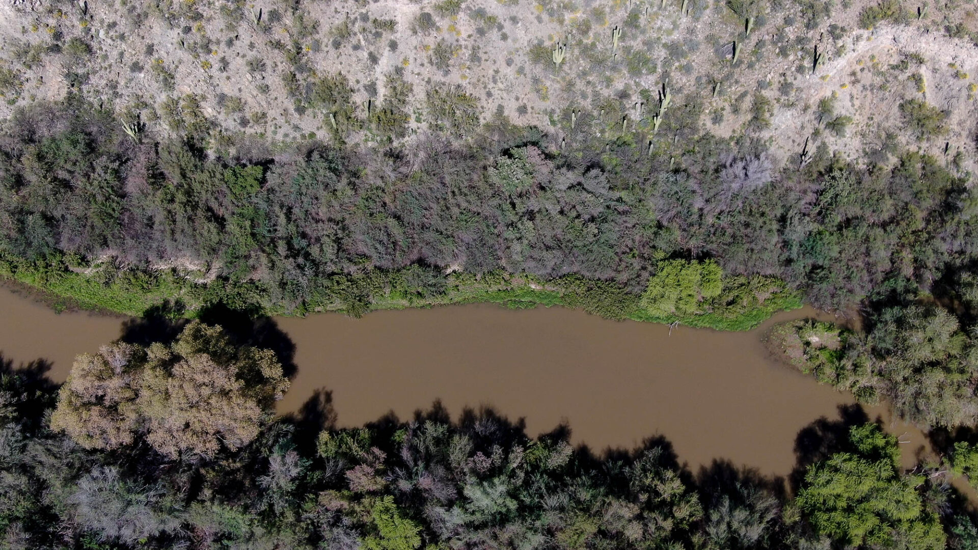 Gila River, Arizona drone video and photos - The Water Desk
