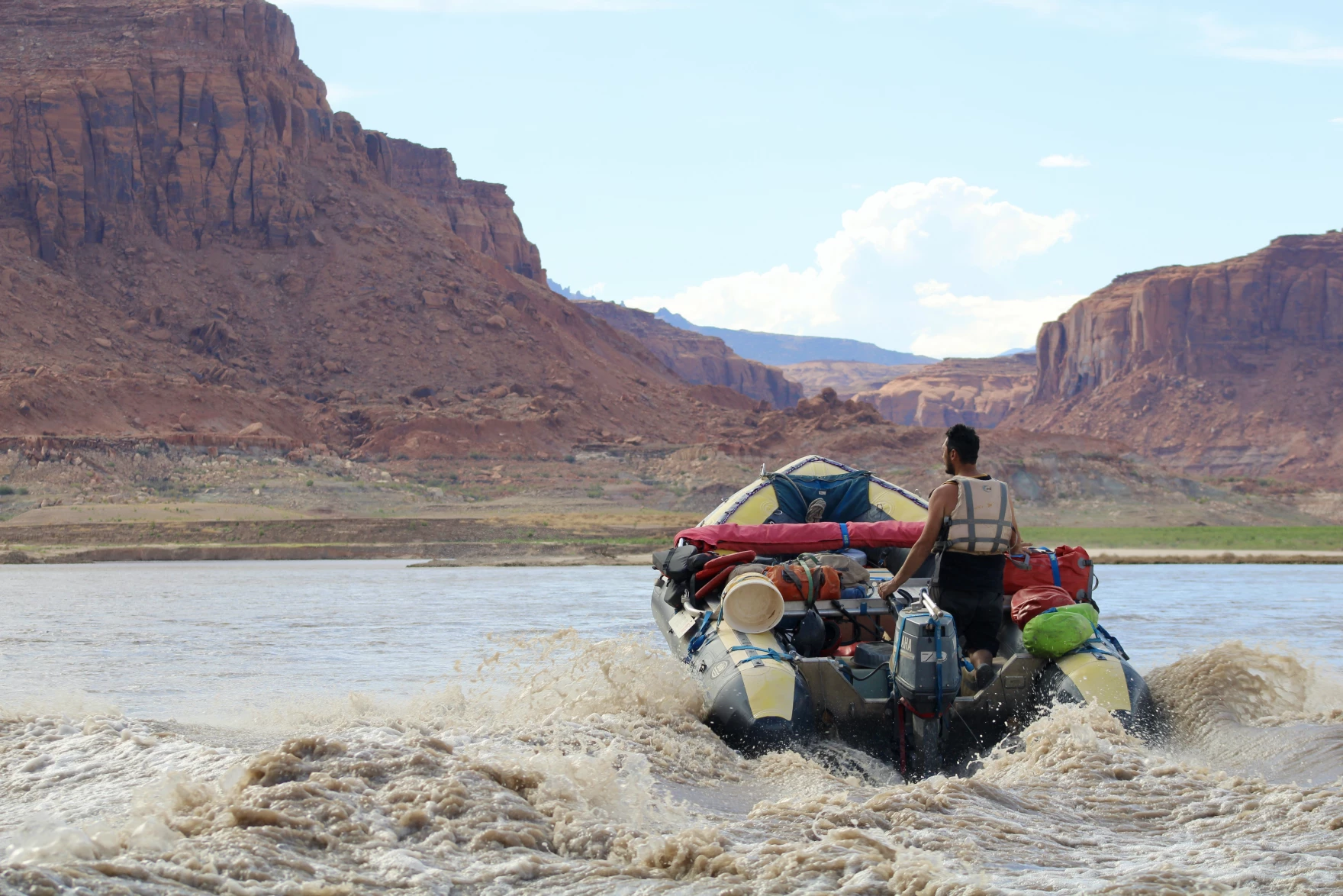 A mud-caked "terra incognita" emerges in Glen Canyon as Lake Powell ...