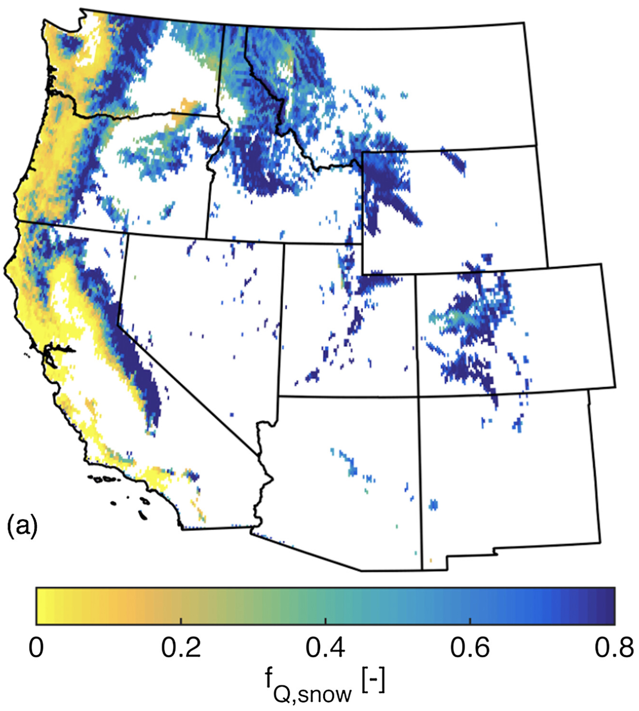 How much runoff comes from the West’s snowpack?
