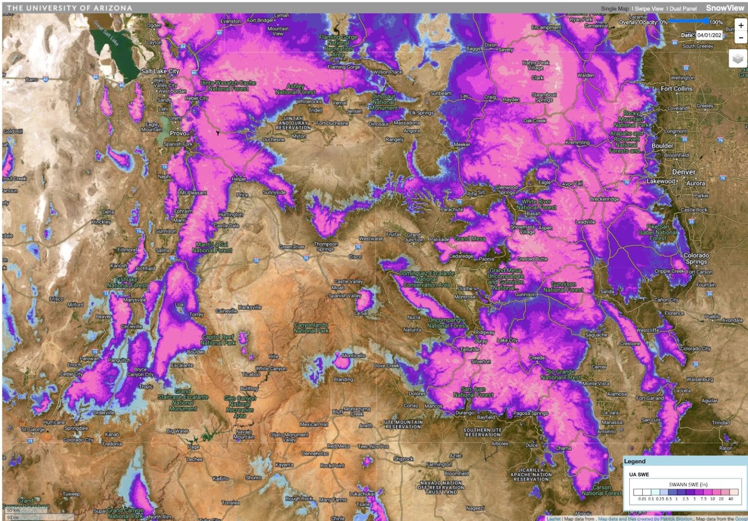 Tip sheet: monitoring the West’s snowpack
