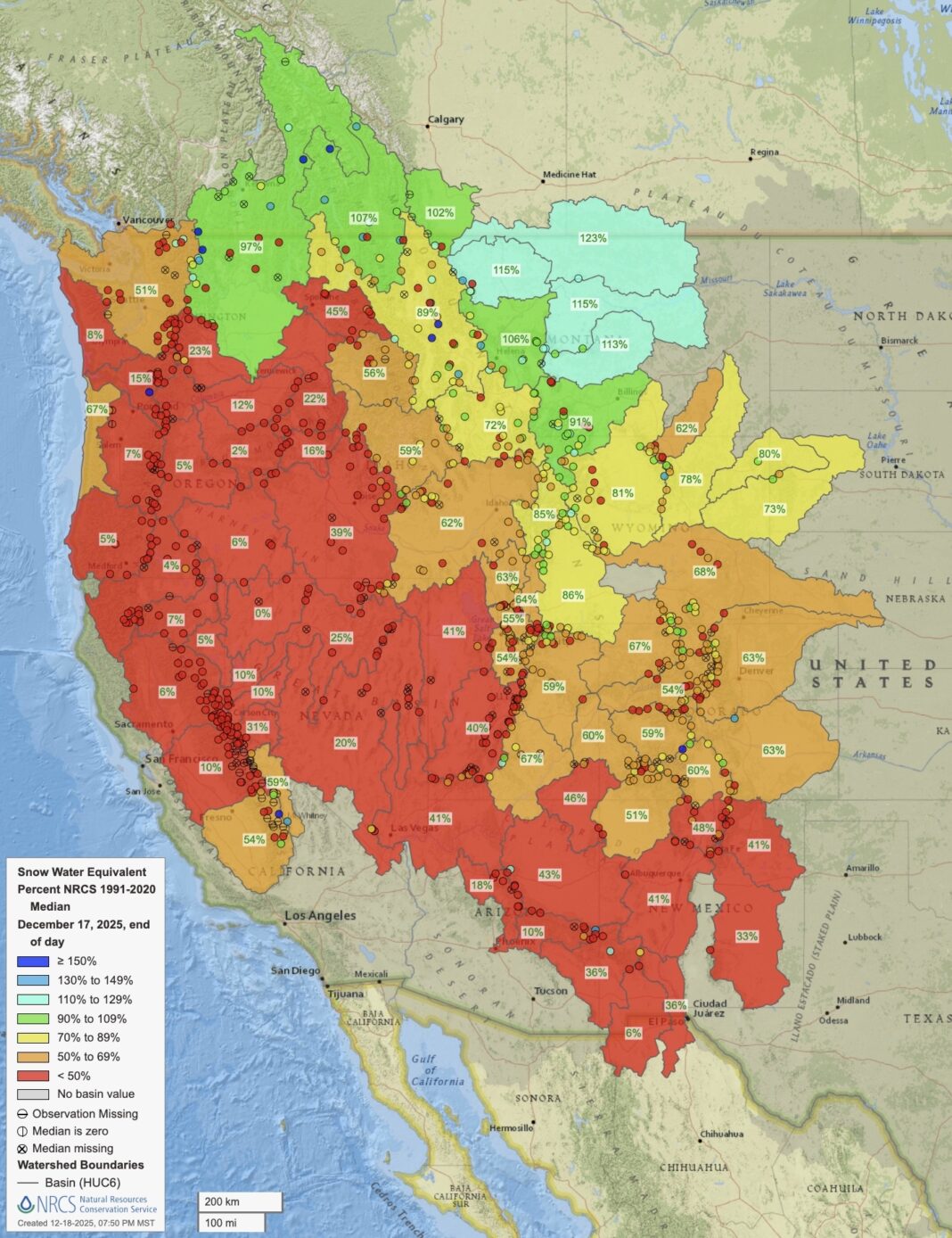 Scientists clash over how to track the West’s vital snowpack