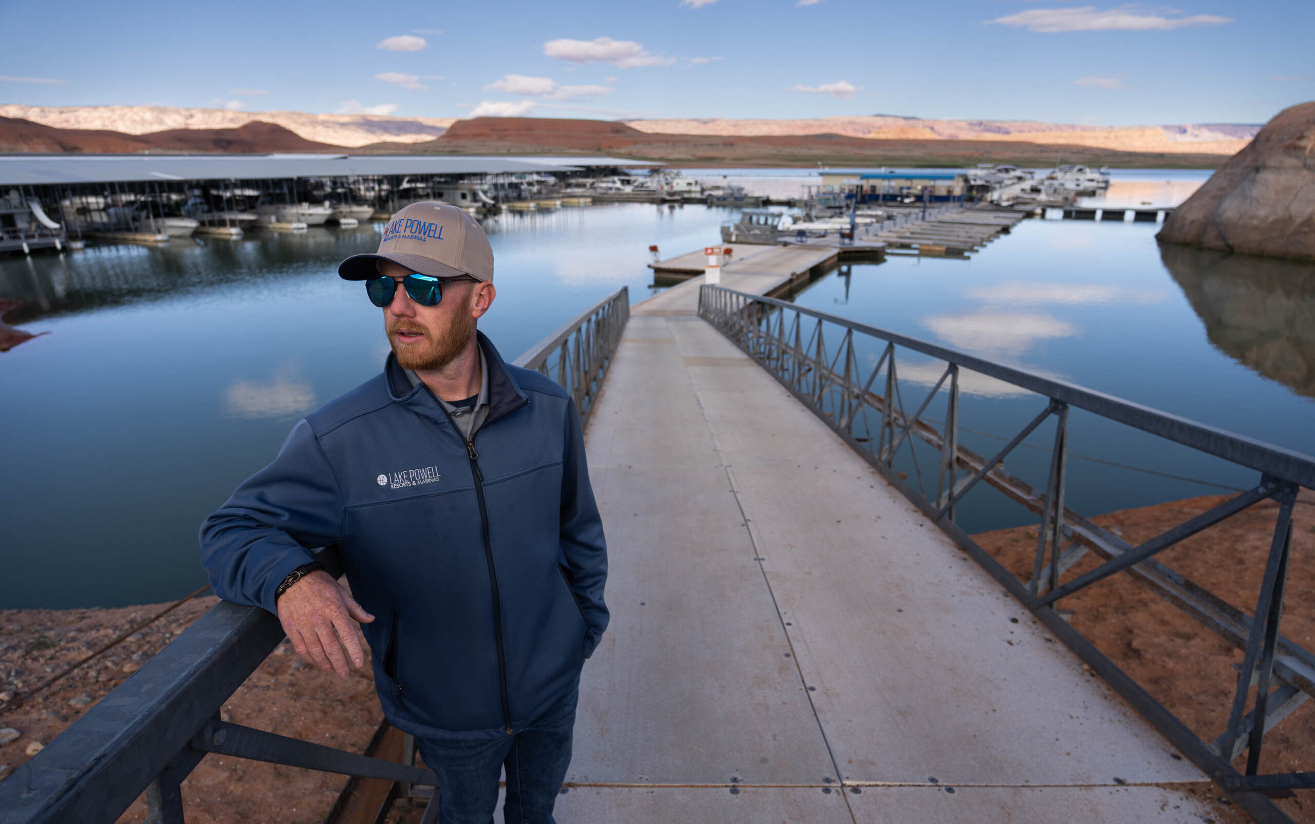 ‘It’s a different lake now’: As Lake Powell drops, an iconic marina ...